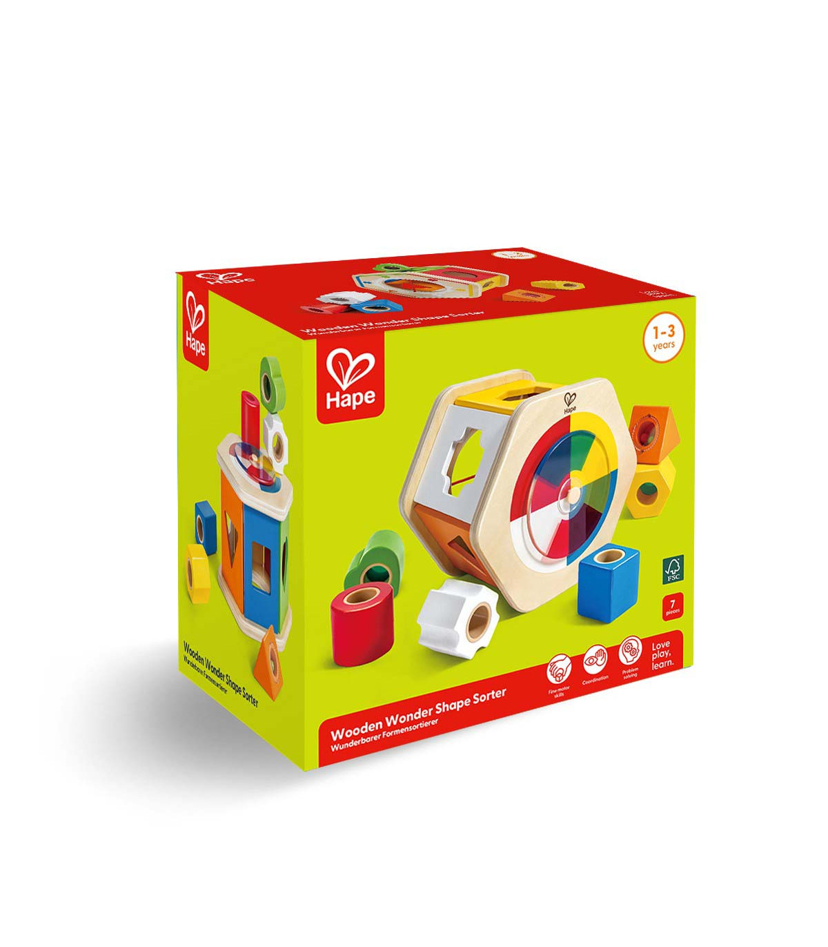 Clasificador de Formas Wooden Wonder Hape